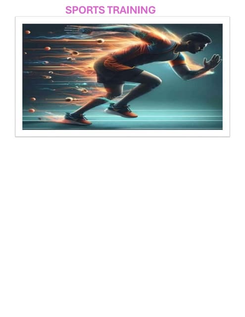 Defination and aims of sports training | PPTX