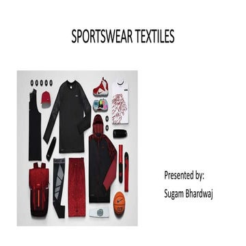 Sportswear textiles | PPTX