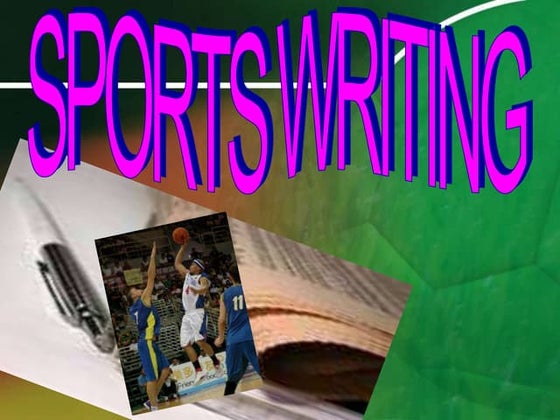 Sports News Writing Example | PDF