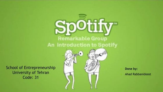 Spotify Case Study | PPTX