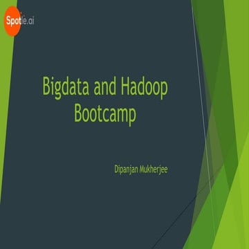 Bigdata And Hadoop Bootcamp Ppt