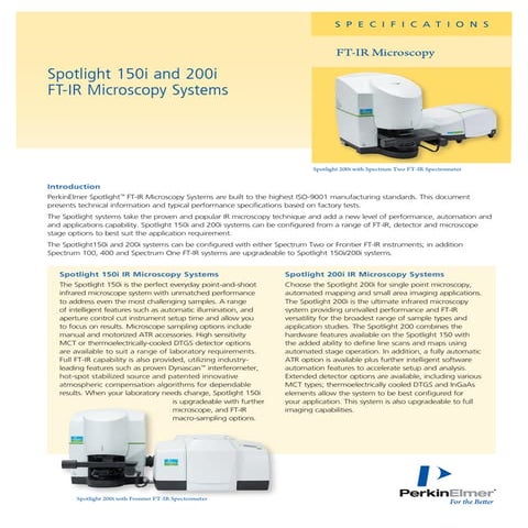 Spotlight 150i-200i-specifications english | PDF