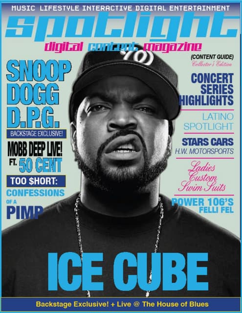 Ice Cube House And Cars