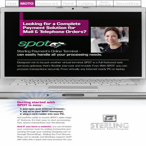 Spot Virtual Terminal | PDF