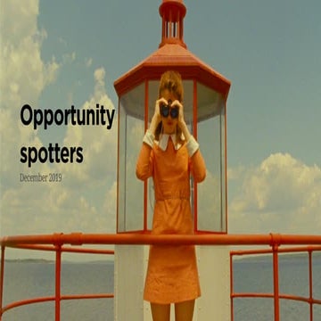 Spot opportunities for strategy | PPT