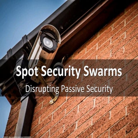 Spot Security Swarms | PPT