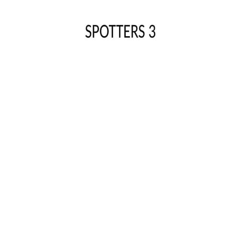 SPOTTERS 3.pptx hdhdbbfjfnfncjfjjfhfhfjfhhf | PPTX