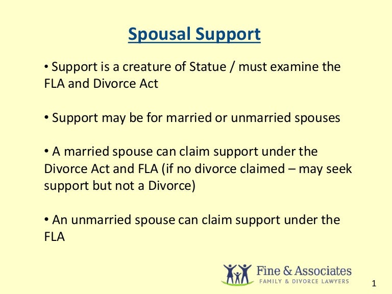 Spousal Support Guide & Rules For Ontario