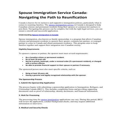 Spouse Immigration Service Canada Navigating the Path to Reunification.pdf