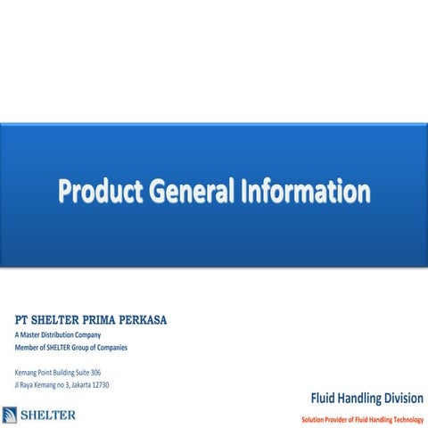 GENERAL PRODUCT INFO | PPTX