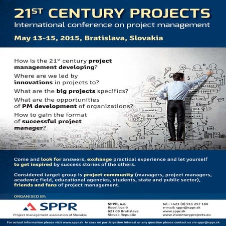 Invitation - international conference on project management "21st ...