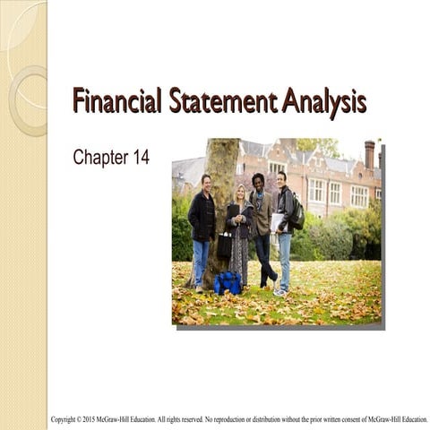 financial statment analysis and reporting | PPT