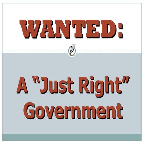 Sprang just right govt ppt | PPT