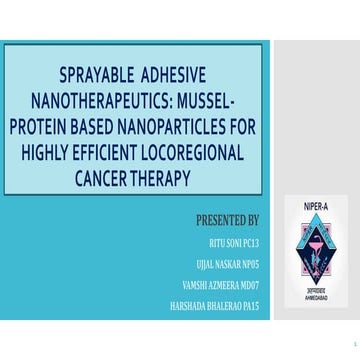 Adhesive proteins | PPTX