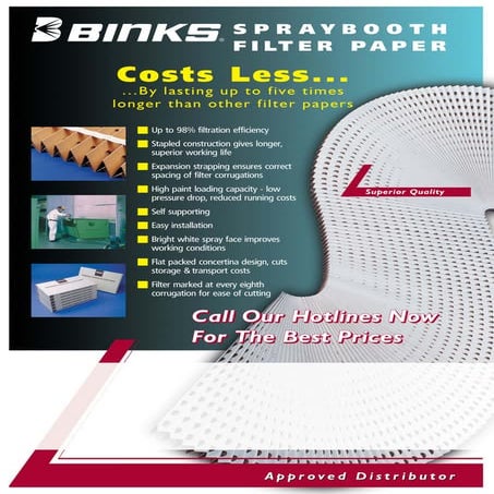 Spray Booth Filters | PDF