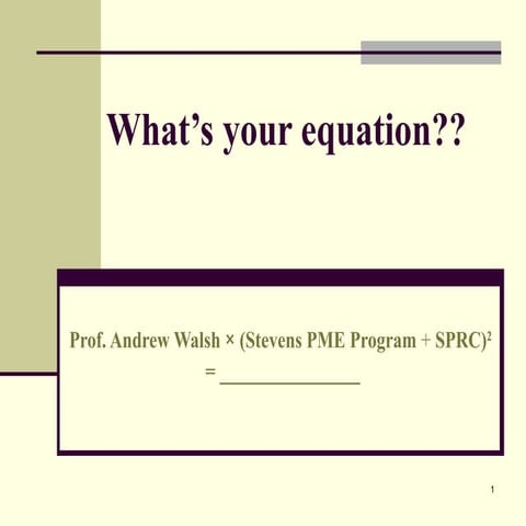SPRC Presentation -June 15, 2011 | PPT