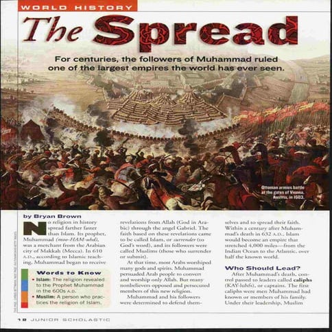 Spread of islam | PDF