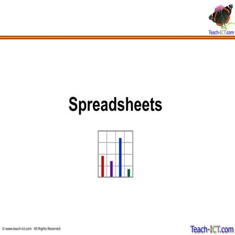 SPREADSHEET PRESENTATION FOR YEAR 10 STUDENTS | PPT