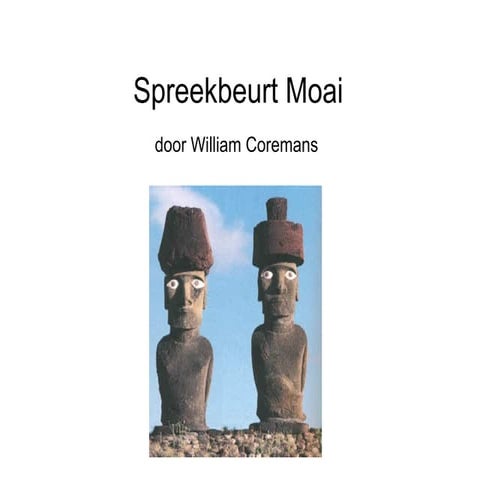 Spreekbeurt moai | KEY