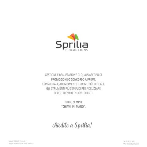 Sprilia presentazione sintetica | PPT
