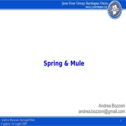 Spring & Mule | PPT