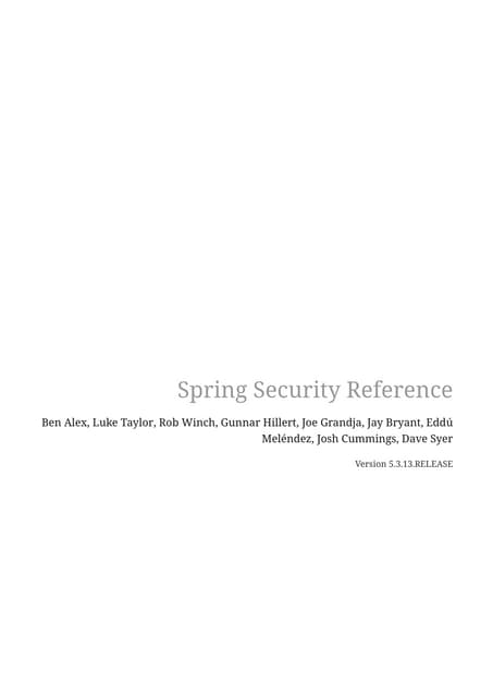 spring-security-reference.pdf spring-security-reference.pdf