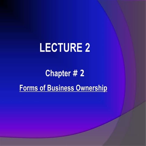 Spring 16 introduction to business lecture 2 | PPT