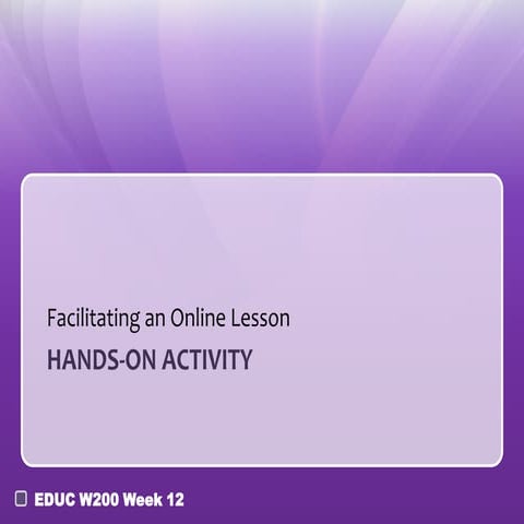 Spring2013 week12 part4 | PPTX | Online Education | Education