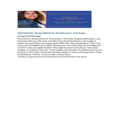 Spring 2023 First Paper AssignmentThis pap.docx