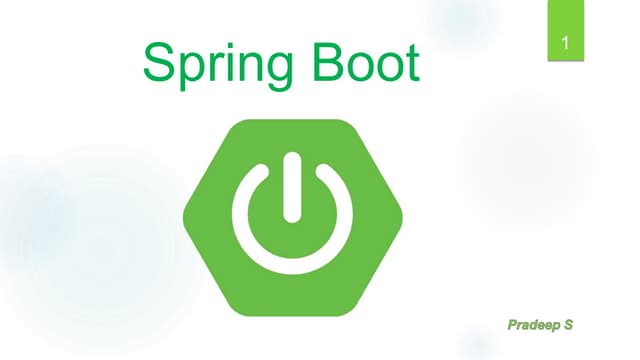 Spring Boot Tutorial