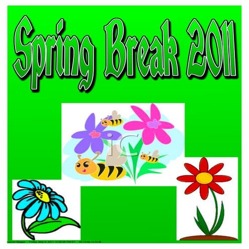 Spring break | PDF