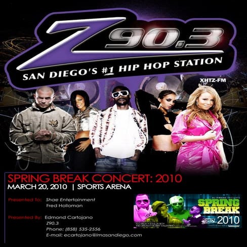 Spring Break 2010 Live | PDF