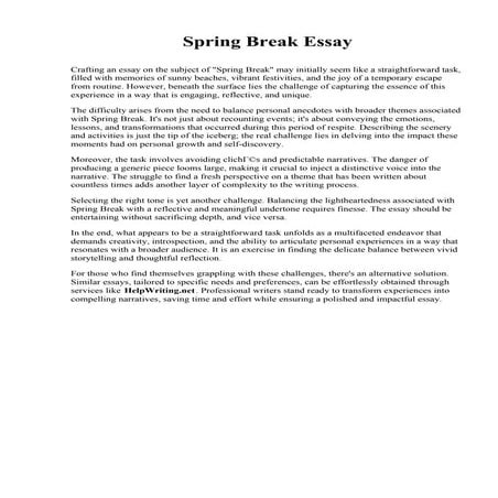 Spring Break Essay.pdf