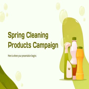 Spring Cleaning Products Campaign by Slidesgo.pptx