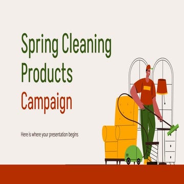 Spring Cleaning Products Campaign by Slidesgo.pptx