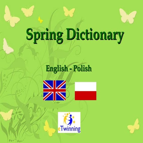 Spring dictionary | PPT