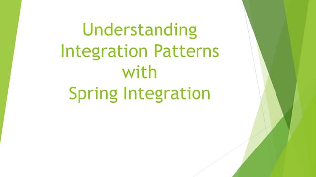 システム間連携を担うSpring Integrationのエンタープライズ開発での活用