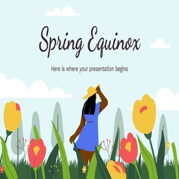 Spring Equinox by Slidesgo sildes template | PPTX