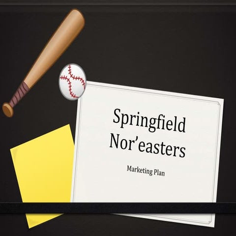 Harvard Business School’s Springfield Nor’easters Case | PPTX