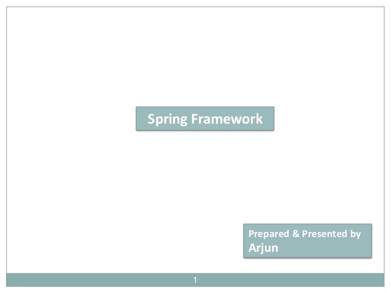 Java Spring Framework Dependency Injection Di Ioc