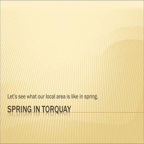 Spring in Great Britain | PPT