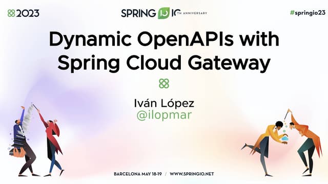 Spring Io 2023 Dynamic Openapis With Spring Cloud Gateway Ppt