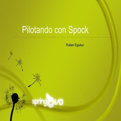 Pilotando spock | PPT