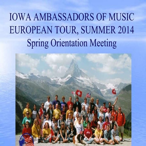 Spring meeting agenda | PPT