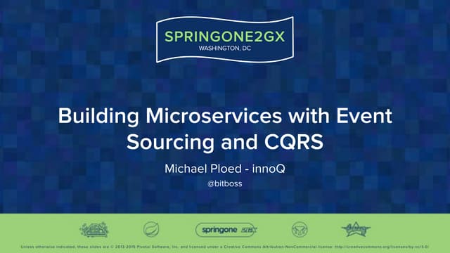 Building Microservices With Event Sourcing And Cqrs Ppt