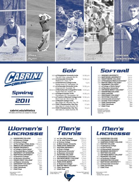 Intramurals Poster Spring 2011 | PDF | Sports