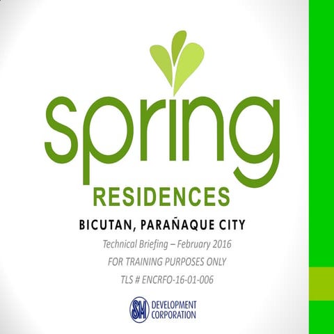Spring Residences beside SM City Bicutan | PPT