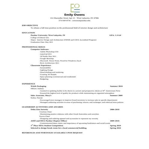 Spring Resume1 | PDF | Technology & Computing