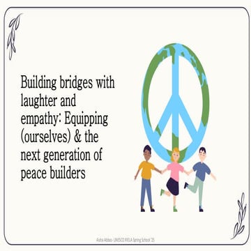 Building bridges with laughter and empathy: Equipping the next ...