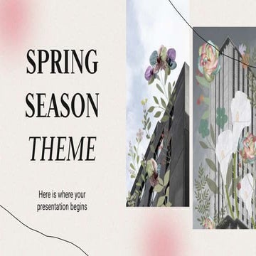 La primavera como la mejor estacion del año | PPT